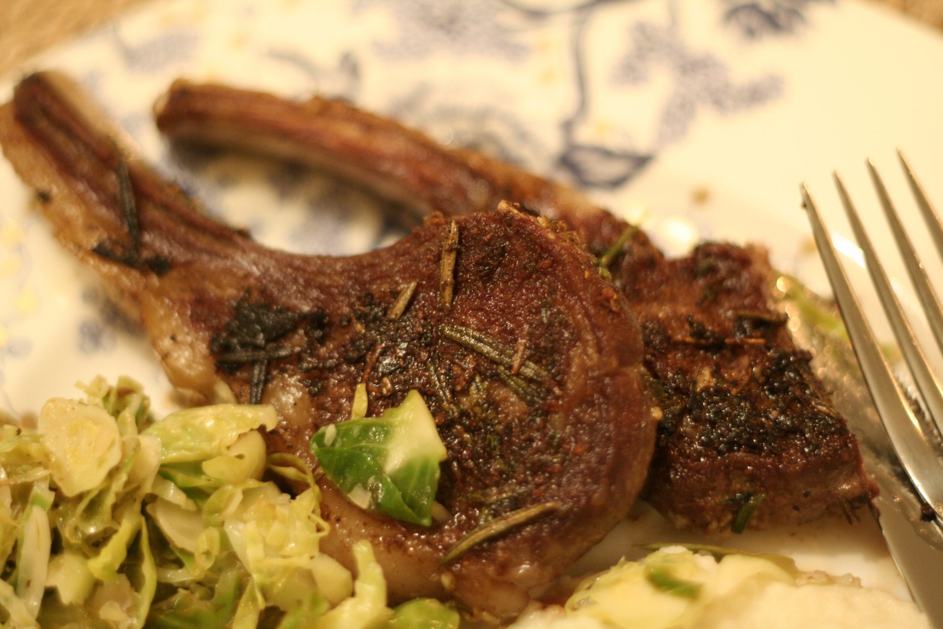 Grilled Lamb Chops - Lisa and Frances Cook