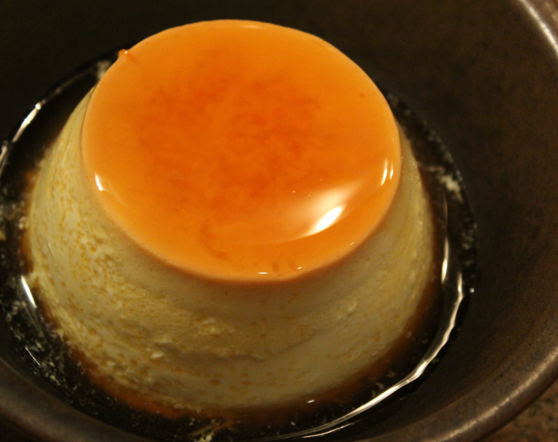 Orange Flan - Lisa and Frances Cook