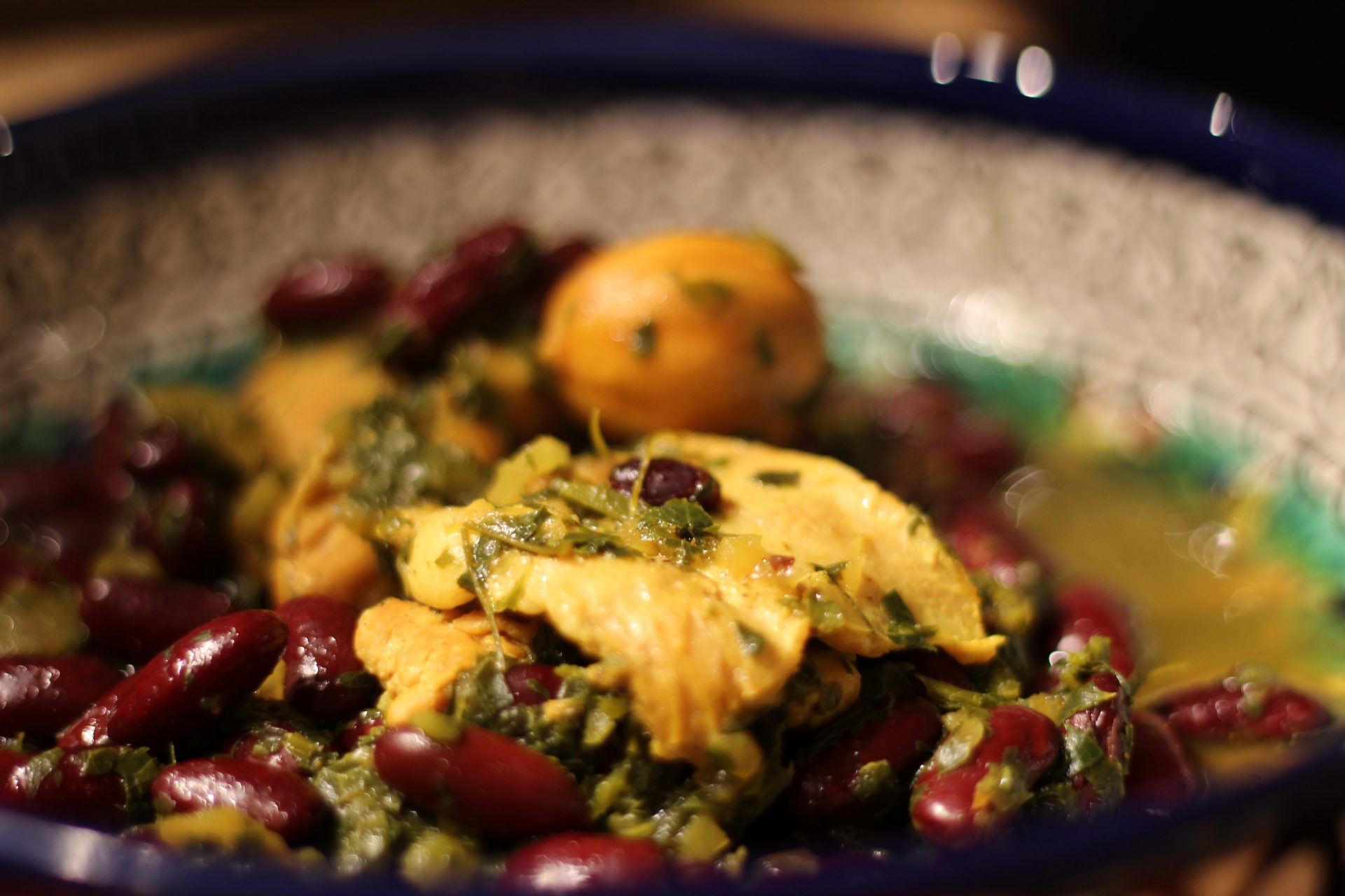 Ghormeh Sabzi (Chicken and Kidney Bean Stew) - Lisa and Frances Cook