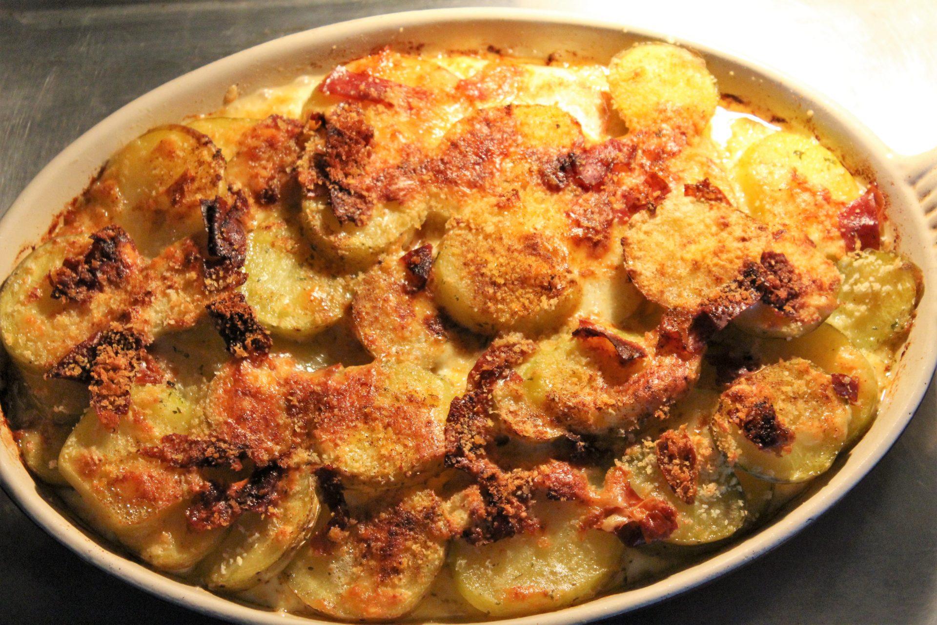 Lisa's Au Gratin Potatoes - Lisa and Frances Cook