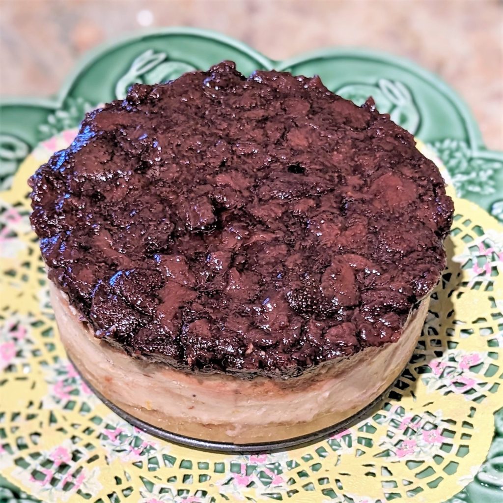 Roasted Strawberry Cheesecake - Lisa and Frances Cook Strawberry Cheesecake