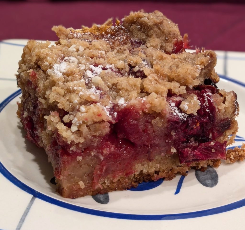 Cranberry Bars - Lisa and Frances Cook Cranberry Bars