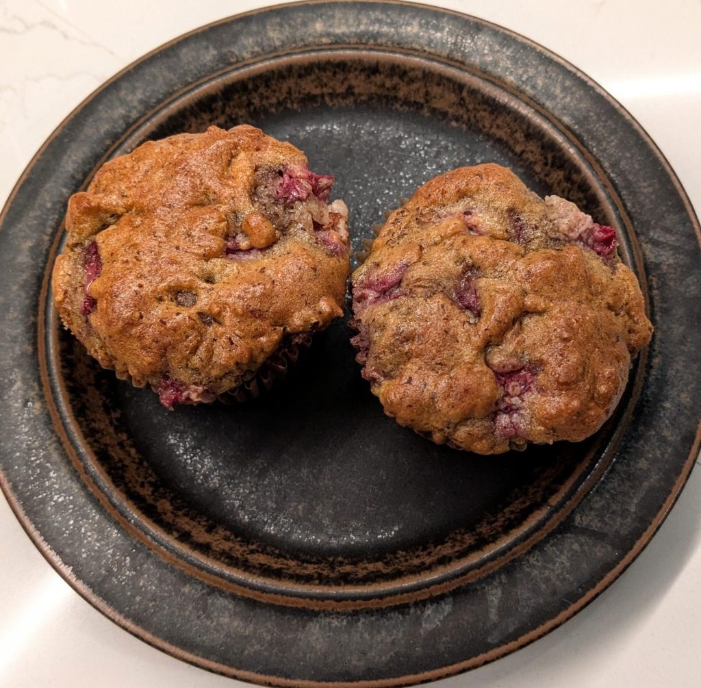Strawberry Pecan Muffins - Lisa and Frances Cook
